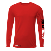 Men’s Long Sleeve Sport Clips Logo Tee