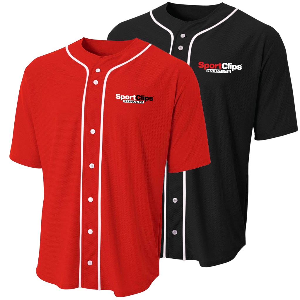 Men’s Long Sleeve Sport Clips Logo Tee