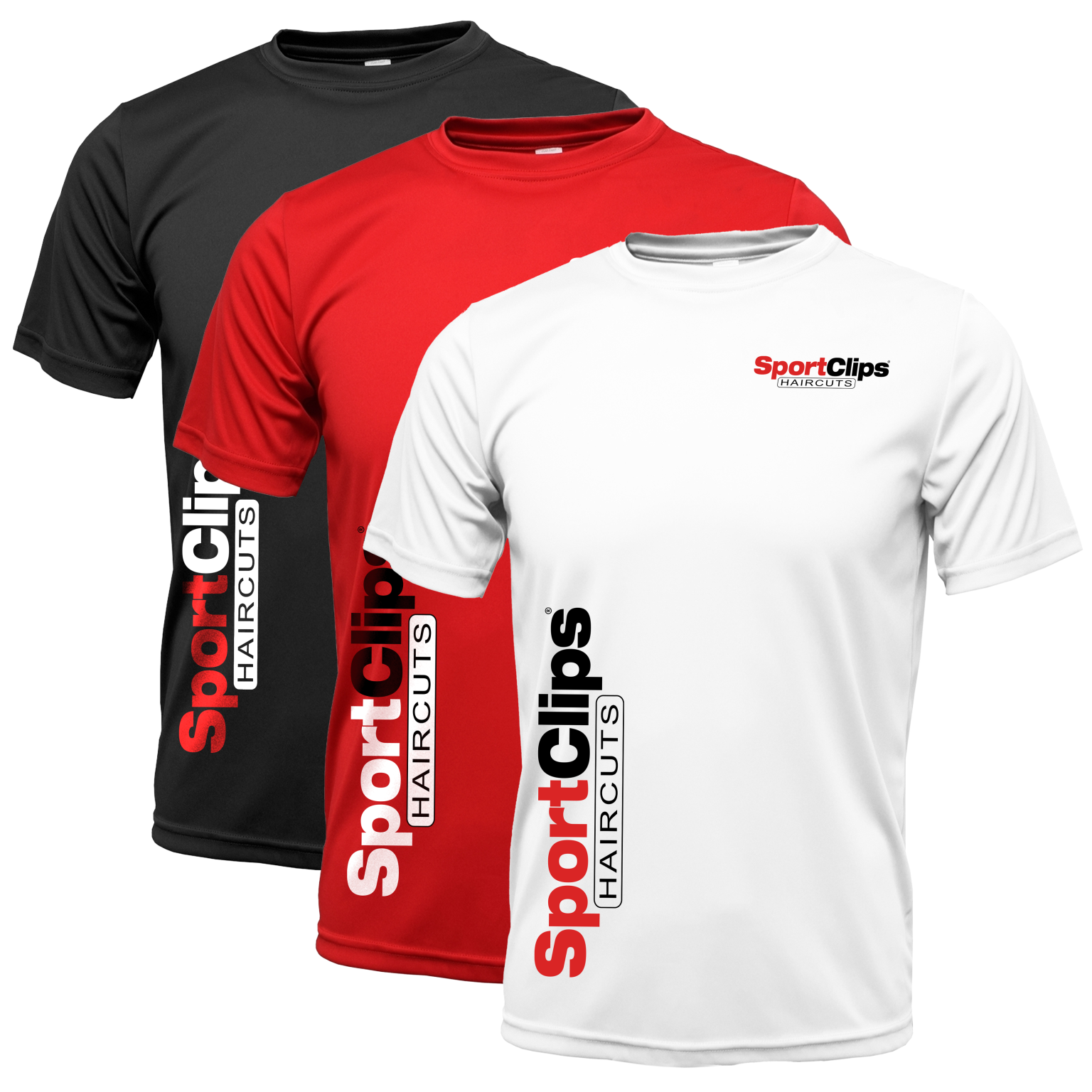 Men’s Sport Clips Side Logo Tee
